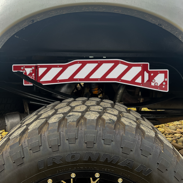 17+ Ford F-250/F-350 Rear Frame Overlays - TSO Manufacturing