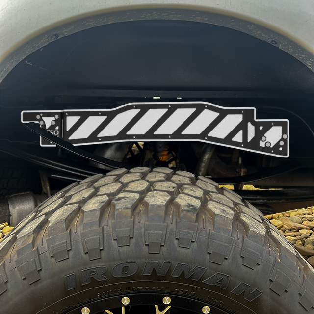 17+ Ford F-250/F-350 Rear Frame Overlays - TSO Manufacturing