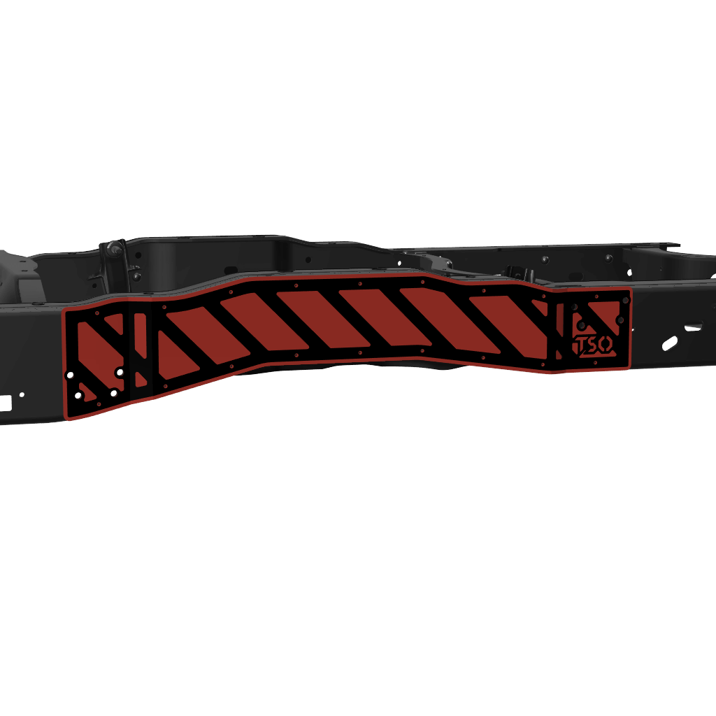 17+ Ford F-250/F-350 Rear Frame Overlays - TSO Manufacturing
