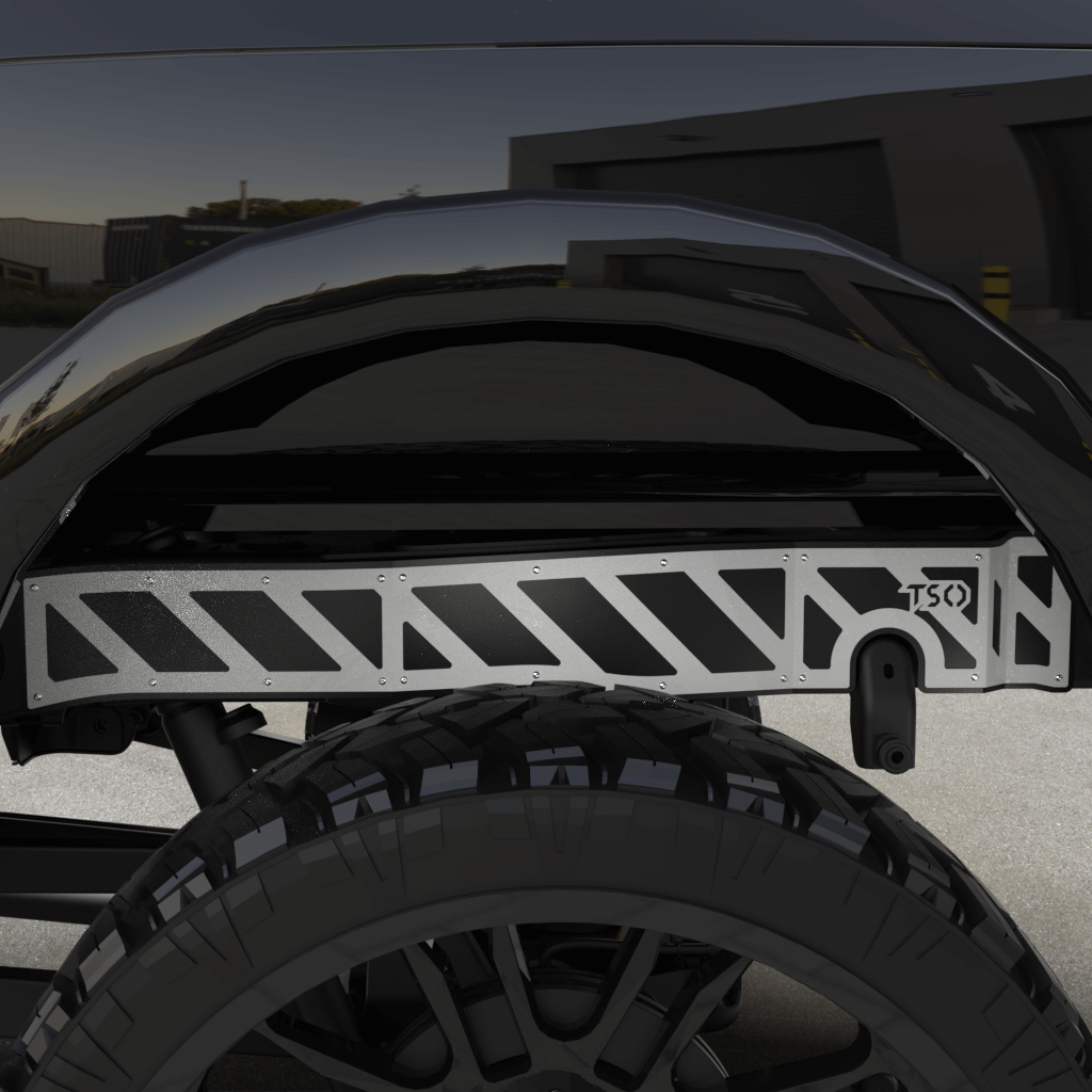 14+ Ram 2500 Rear Frame Overlays - TSO Manufacturing
