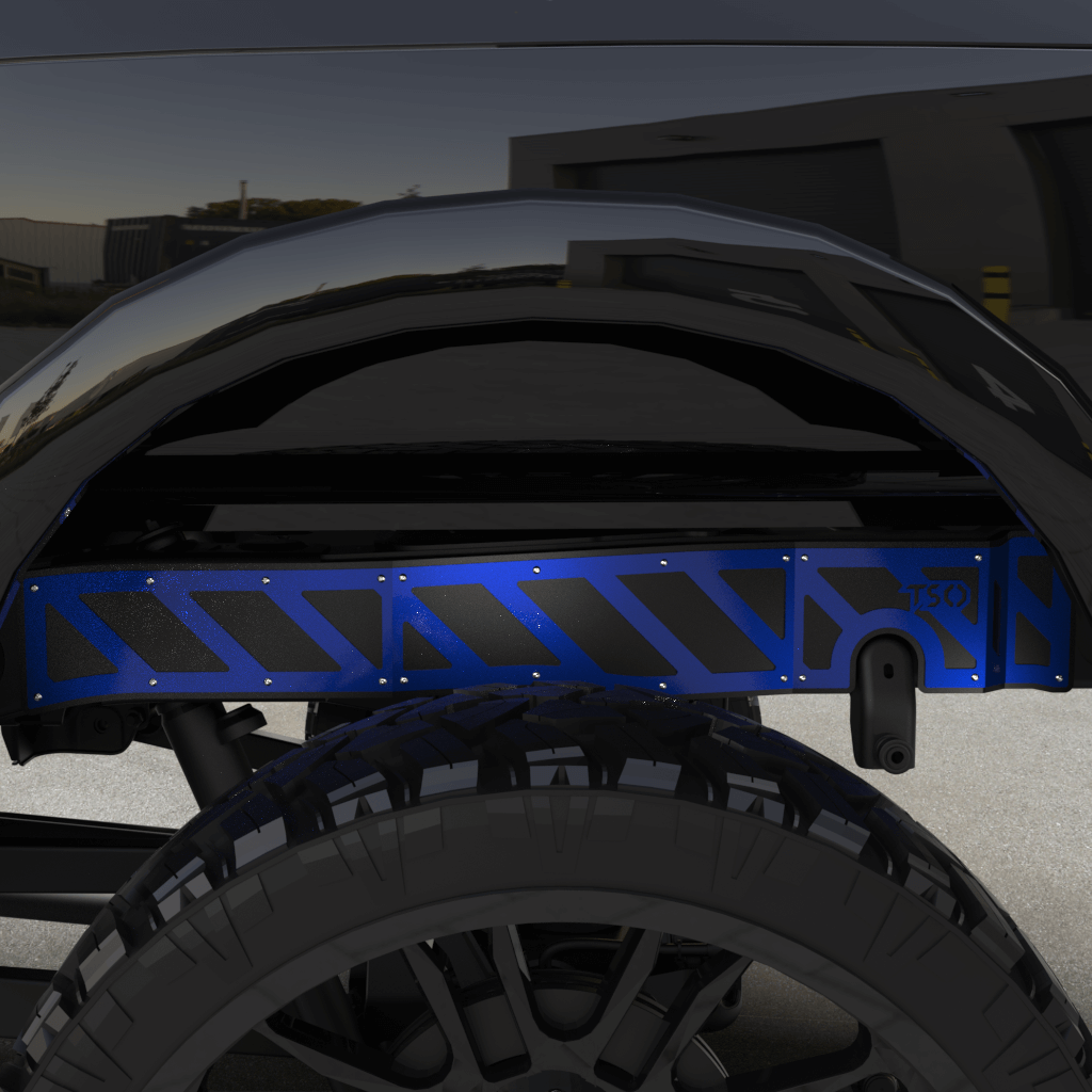 14+ Ram 2500 Rear Frame Overlays - TSO Manufacturing