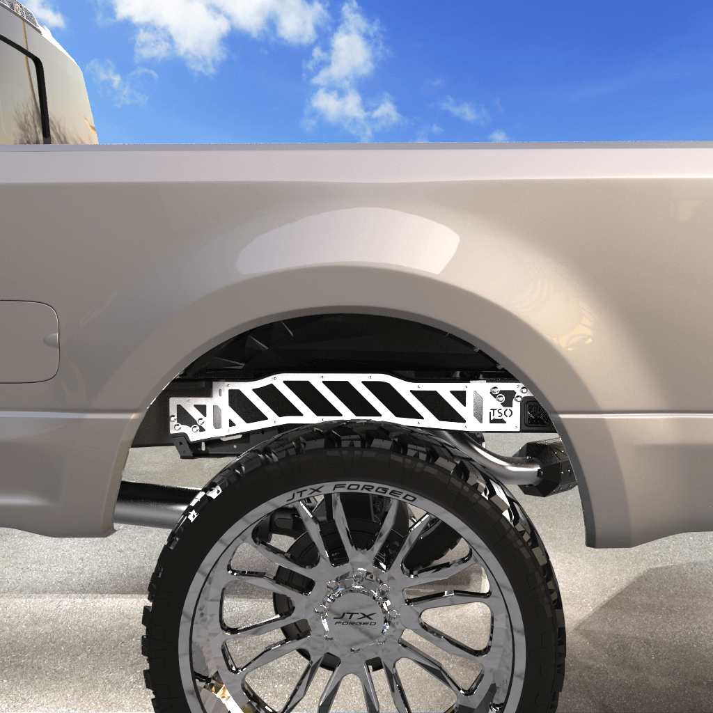 17+ Ford F-250/F-350 Rear Frame Overlays - TSO Manufacturing