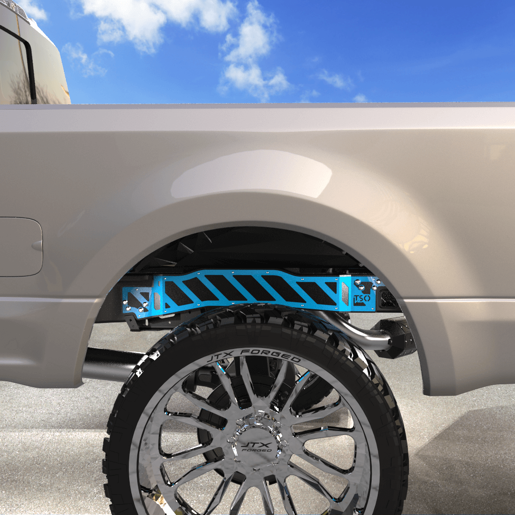 17+ Ford F-250/F-350 Rear Frame Overlays - TSO Manufacturing
