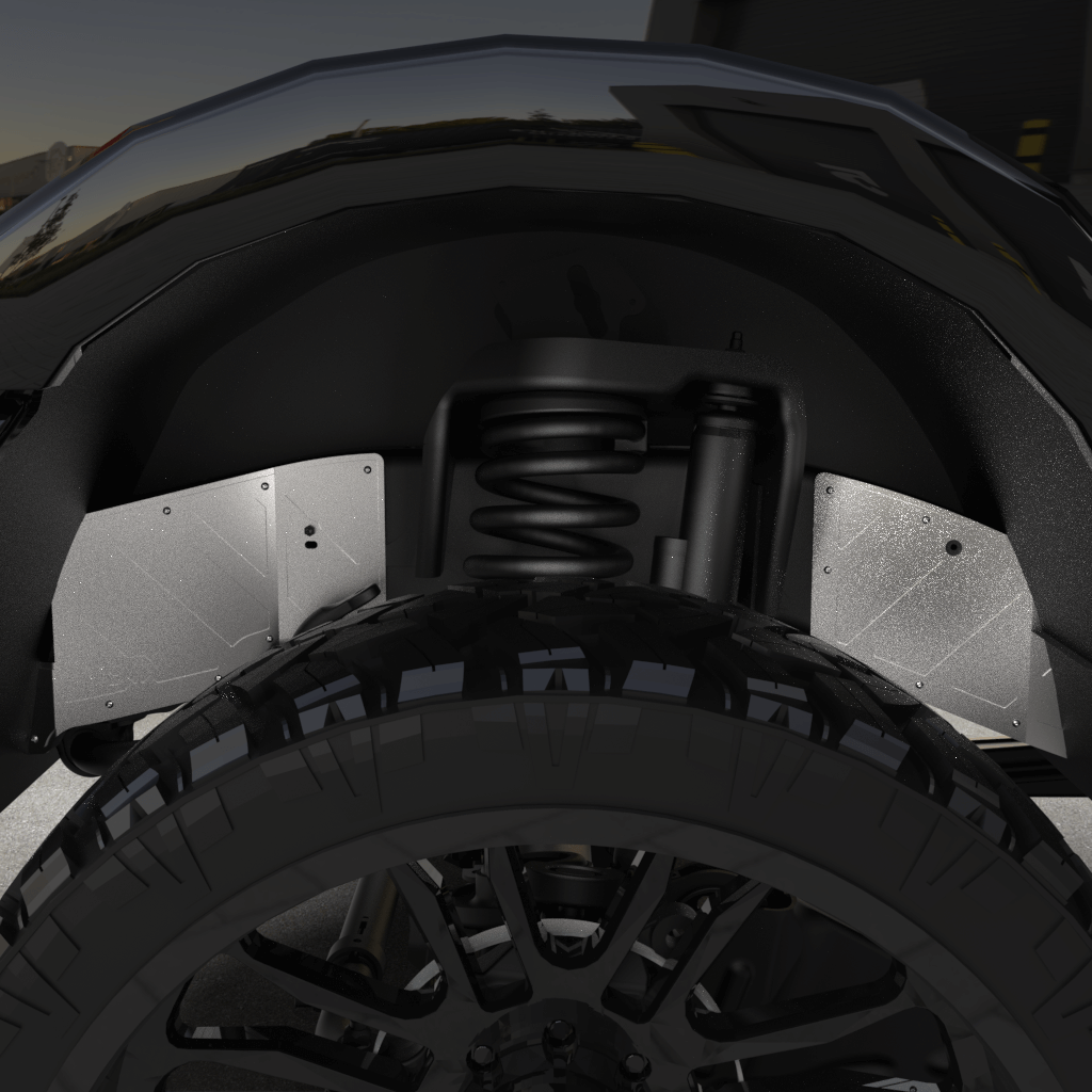 14+ Ram 2500 Front Frame Overlays - TSO Manufacturing