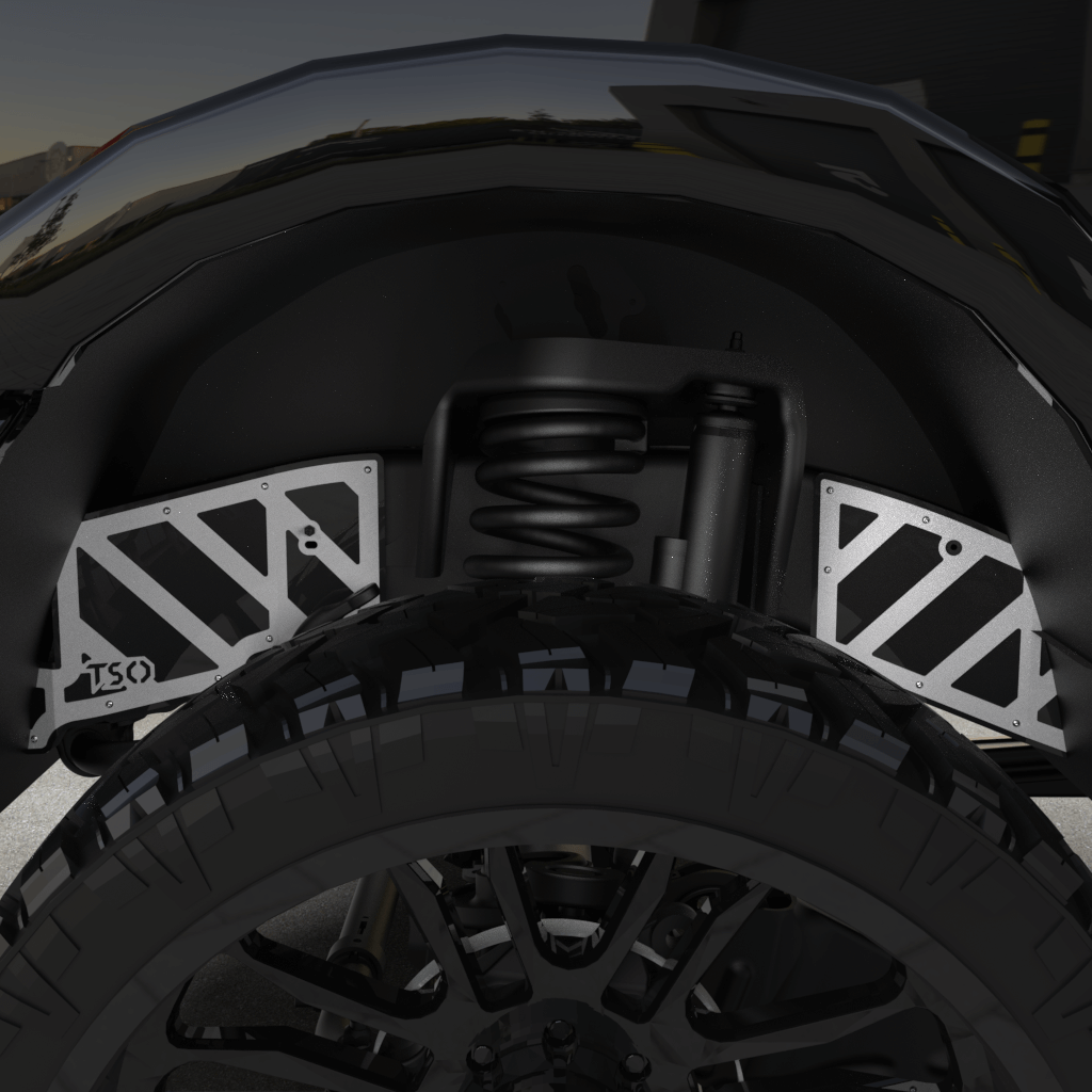 14+ Ram 2500 Front Frame Overlays - TSO Manufacturing