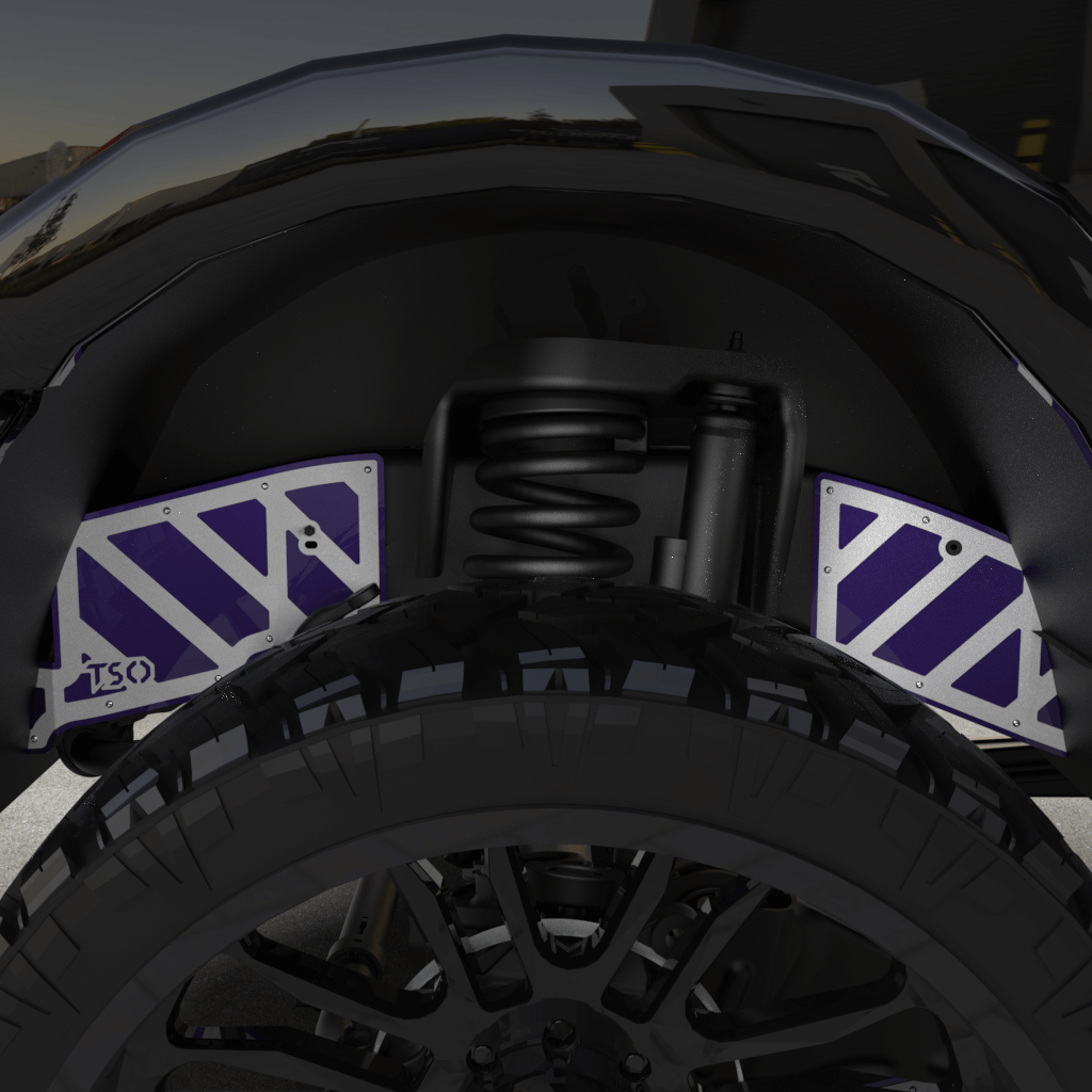 14+ Ram 2500 Front Frame Overlays - TSO Manufacturing