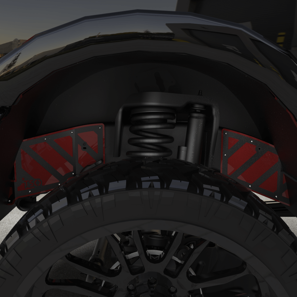 14+ Ram 2500 Front Frame Overlays - TSO Manufacturing