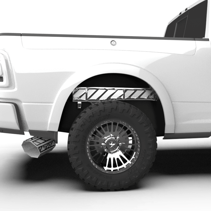 14+ Ram 2500 Rear Frame Overlays - TSO Manufacturing