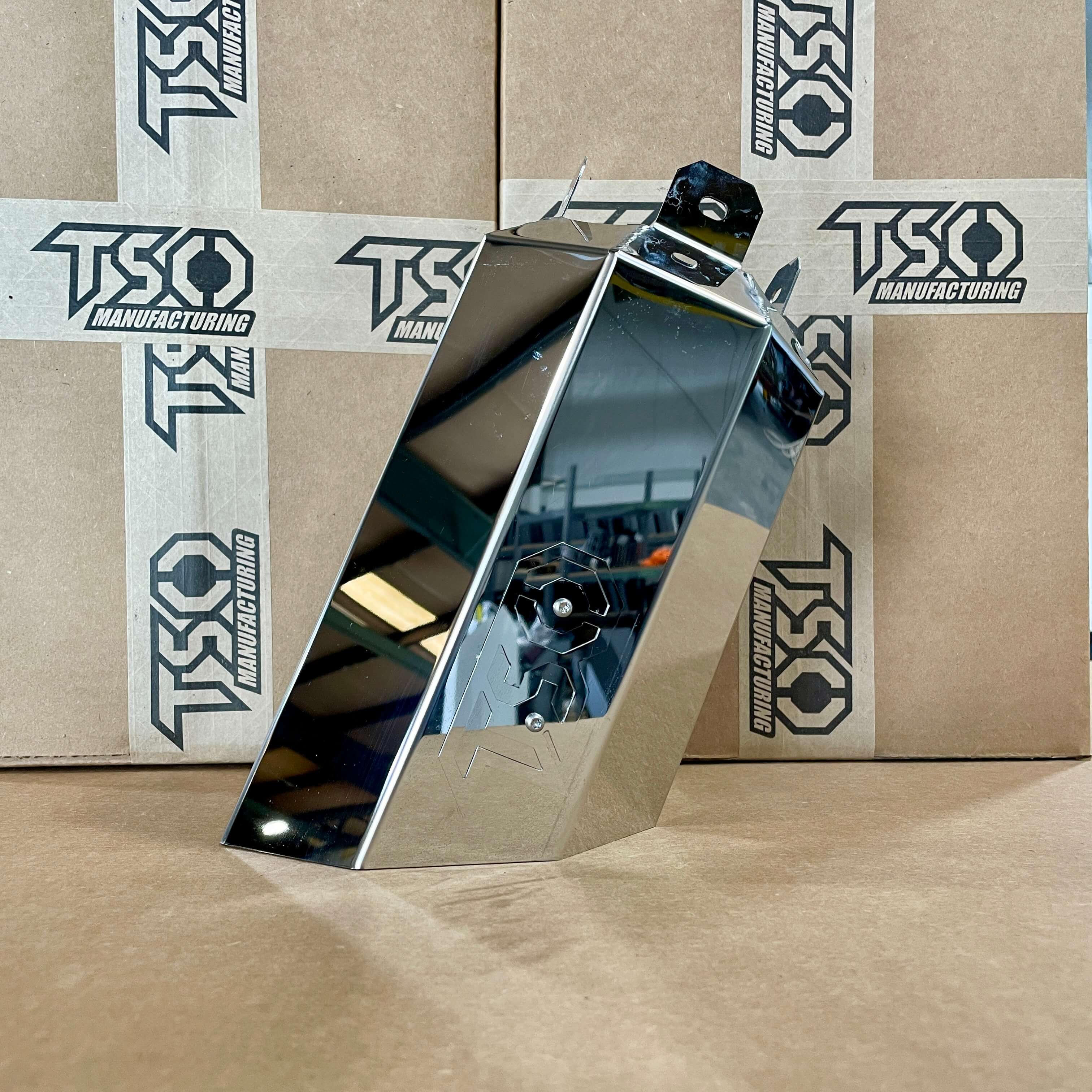 8" Polished Octagon Exhaust Tip - TSO Manufacturing